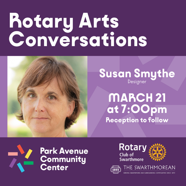 Park Avenue Community Center: Rotary Arts Conversation: Susan Smythe ...